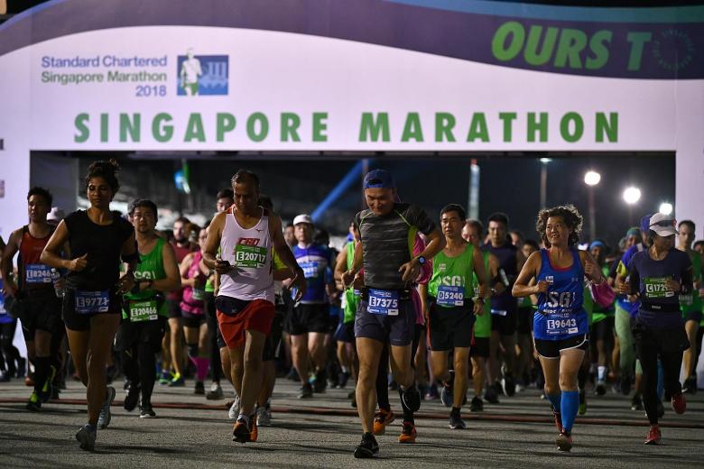 Athletics: Night race for 2019 Standard Chartered Singapore Marathon ...