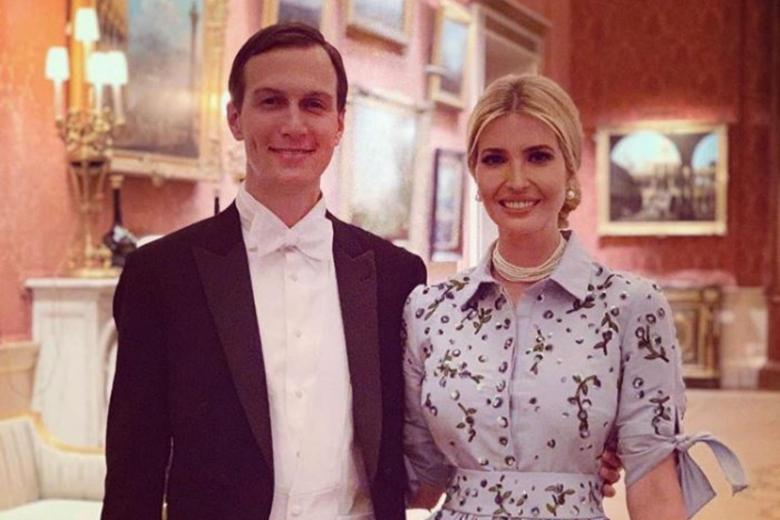 Trump family members flaunt visit to Buckingham Palace on Twitter ...