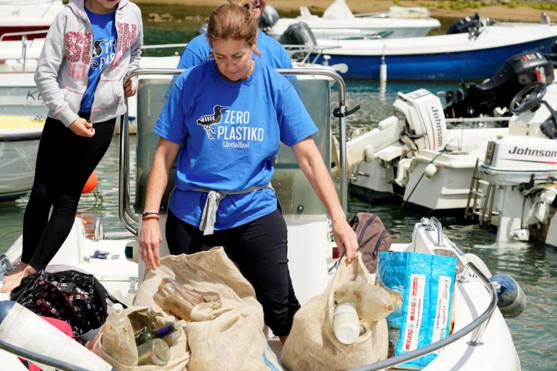 Thousands of volunteers remove plastic from northern Spanish coast for ...
