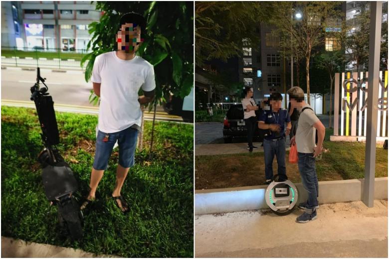 14 PMDs seized in LTA enforcement operations in Tampines, Sengkang, Ang ...