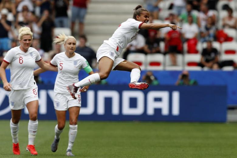 Football: Parris and White strike to give England victory over Scotland ...