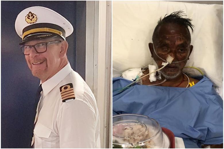 'He looked more dead than alive': Ship captain who rescued Singapore ...