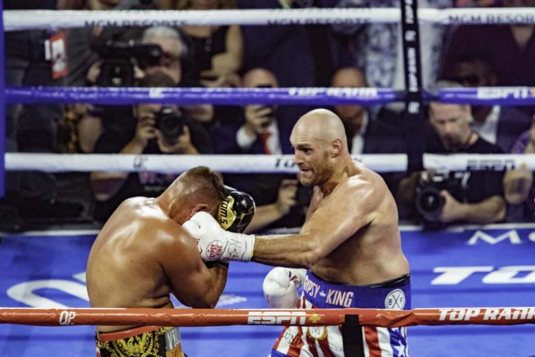 Boxing: Fury the on-song showman downs Schwarz in second-round stoppage ...