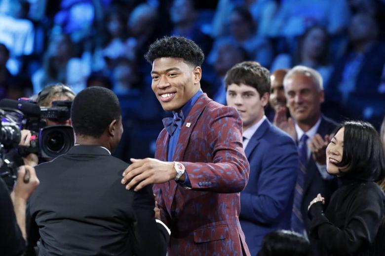 Basketball: Japan's Rui Hachimura makes history in NBA draft; Pelicans ...