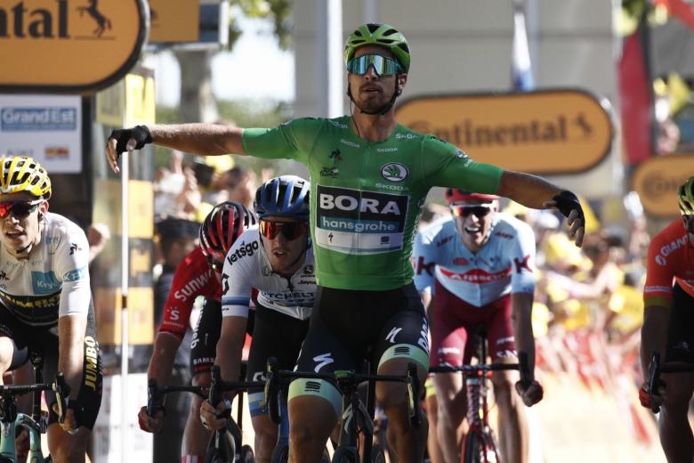 Cycling: Sagan wins Tour de France fifth stage, Alaphilippe retains ...