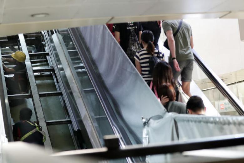 Why escalators at MRT stations take so long to repair | The Straits Times