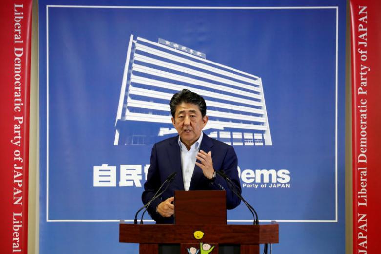 Japan's Abe says will make every effort to reduce tension with Iran ...