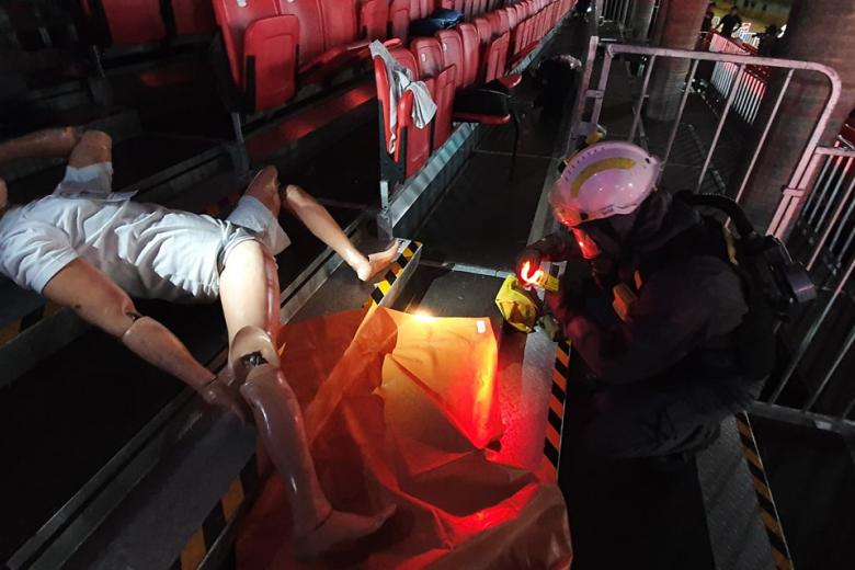 More than 400 participants, 42 emergency vehicles take part in early ...