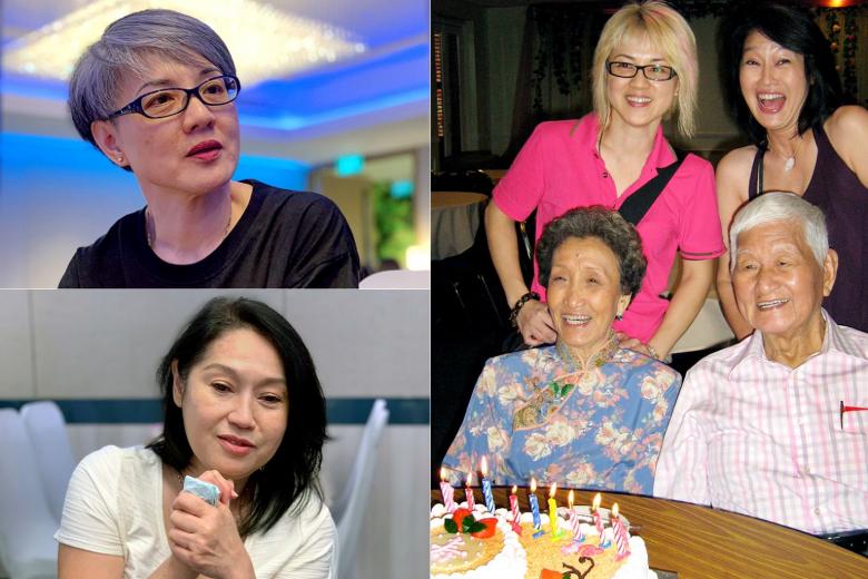 Former 1980s actresses Chen Bifeng, Ye Sumei pay last respects to late ...