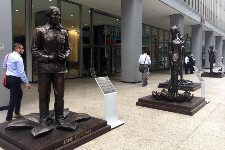 Statues for equality: Australians unveil New York sculptures of 10 ...