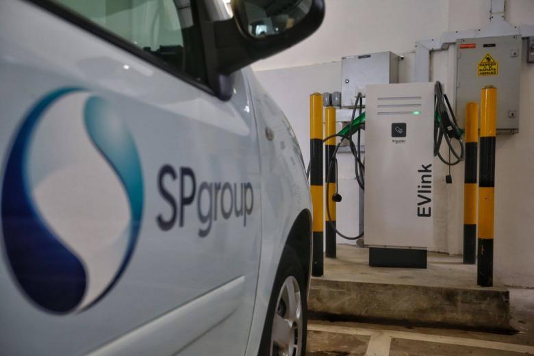 SP's electric car-charging points quadruple to 200 | The Straits Times