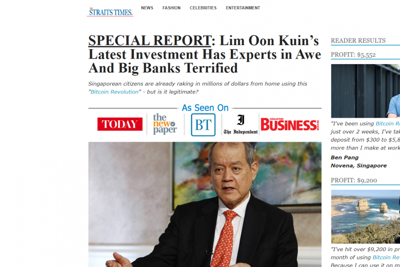 Facebook takes down ads linked to fake report on Singapore billionaire ...