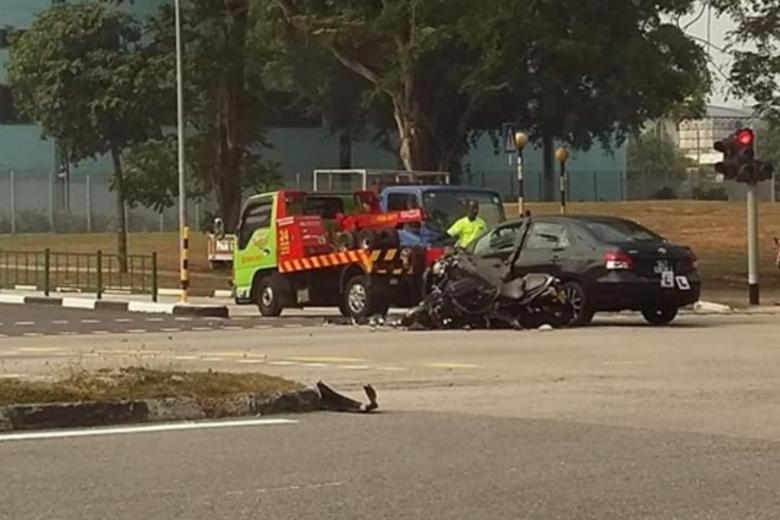 Motorcyclist taken to hospital after collision with 'L' plate car | The ...