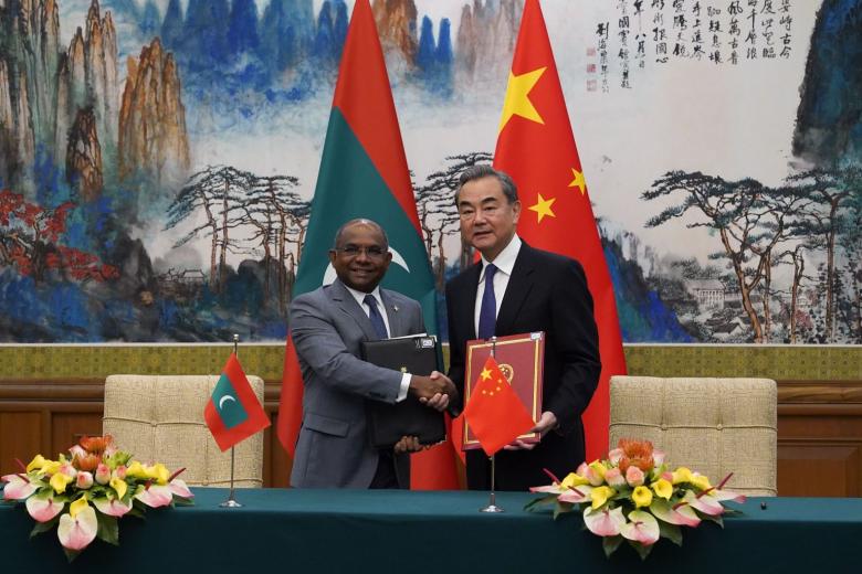 China says Maldives is not 'mired in a Chinese debt trap' | The Straits ...