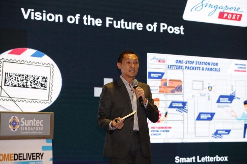 SingPost unveils smart stamp, letterbox prototypes | The Straits Times