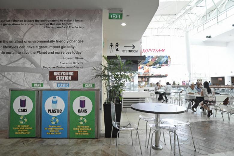 10% less waste discarded by large shopping malls last year than five ...