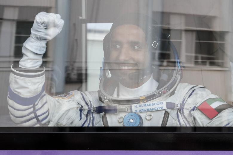 Rocket blasts off carrying first Arab to ISS | The Straits Times