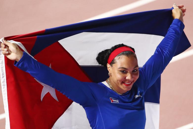 Athletics: Cuba's Perez rewarded for persistence with discus gold | The ...