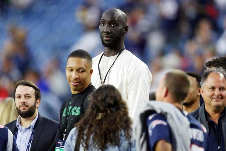 Basketball: Celtics giant Tacko Fall concussed after banging head ...