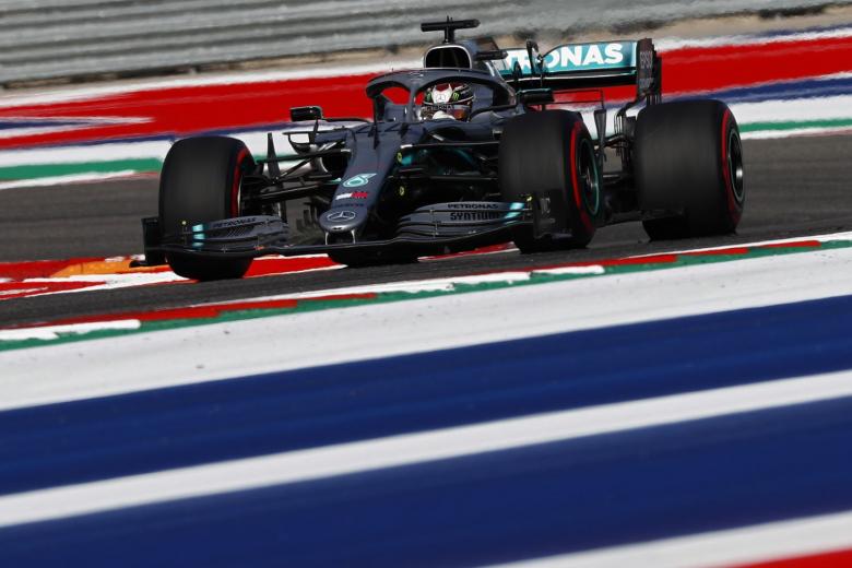 Formula One: Hamilton bounces back to dominate bumpy US GP practice ...