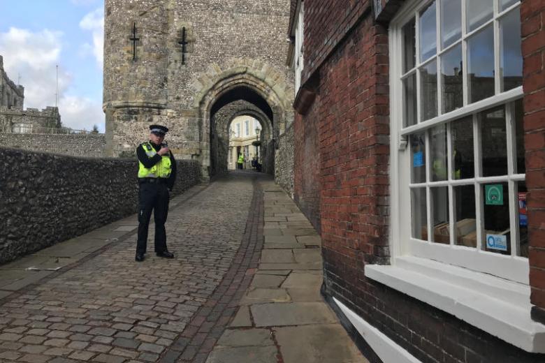 Emergency search under way after wall collapse at 11th-century castle ...