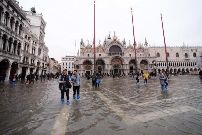 Devastated Venice suffers third major flood in less than a week | The ...