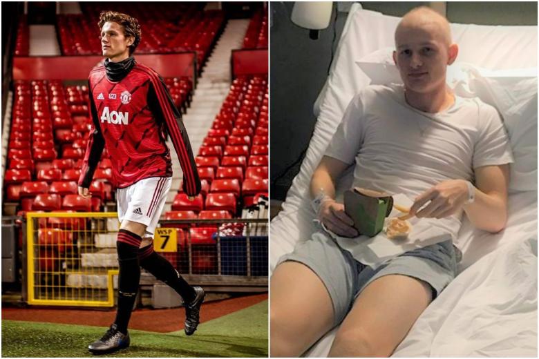 Football: Max Taylor, 19, in Manchester United's Europa squad a year ...