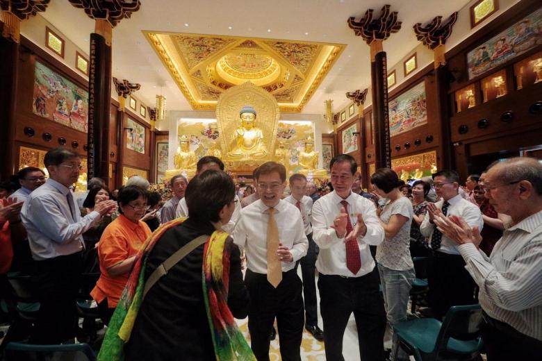 Singapore Buddhist Lodge celebrates 85th year with new hall and Buddha ...