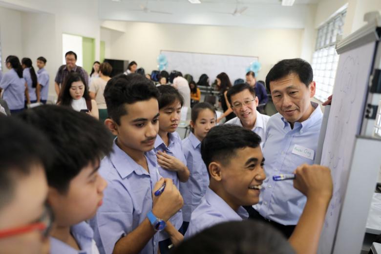 Normal and Express streams students in some schools take classes ...