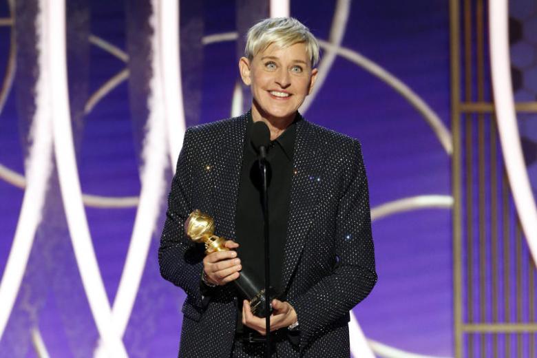 Golden Globes: Lifetime achievement winner Ellen DeGeneres happy her ...