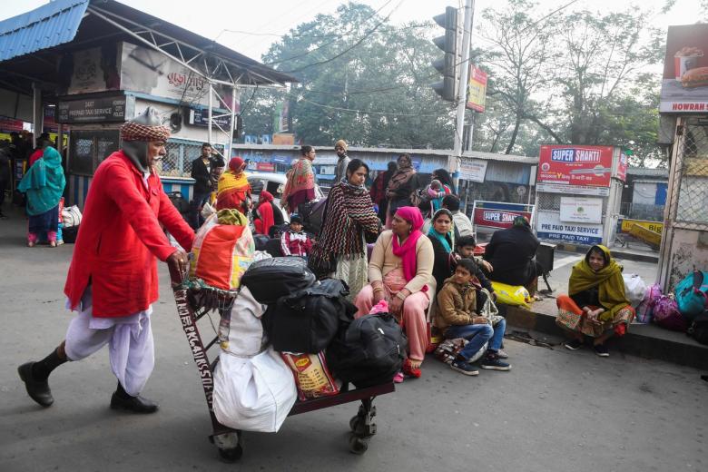 Tens of thousands strike in India as slowdown hits jobs | The Straits Times