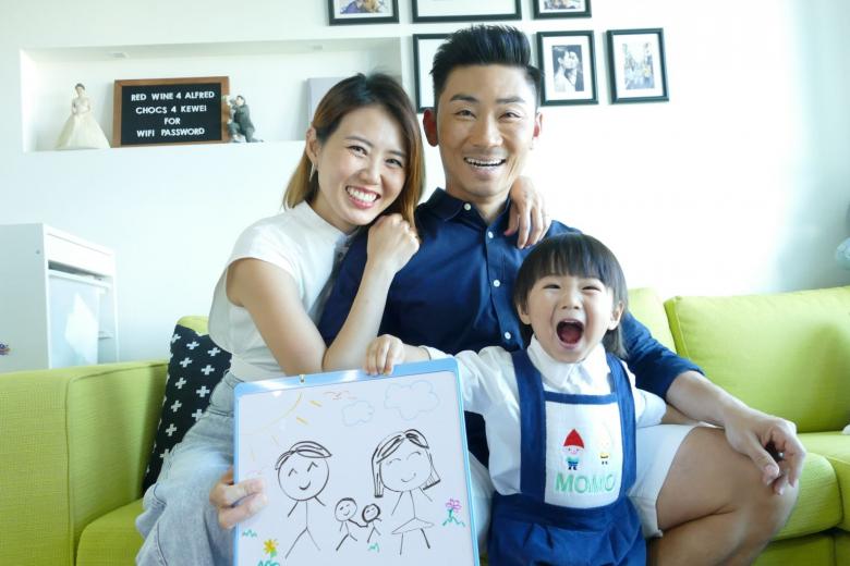 Singapore celeb couple Tay Kewei and Alfred Sim expecting second child ...