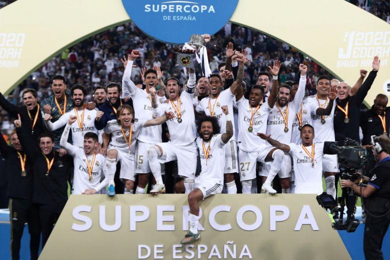 Football: Real beat Atletico on penalties to win Spanish Super Cup ...