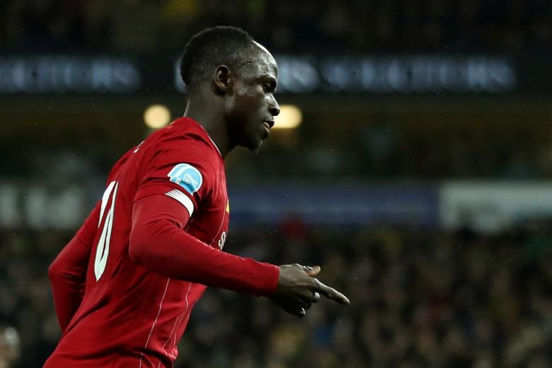 Football: Mane cracks Norwich resistance as Liverpool go 25 points ...