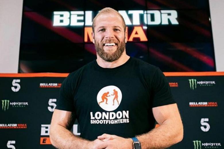 Former England rugby star James Haskell set for MMA debut at Wembley ...
