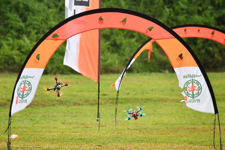 The drone racing circuit | The Straits Times