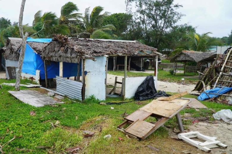 Monster cyclone Harold tears through Fiji | The Straits Times