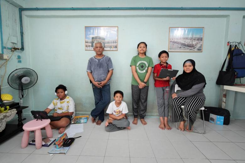 How home-based learning shows up inequality in Singapore - a look at three homes | The Straits Times