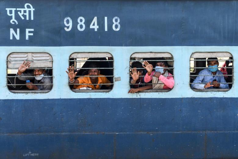 India's packed trains ready to roll again despite rising coronavirus ...