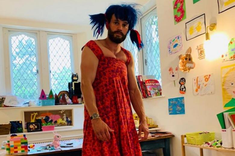 Fifty Shades Of Grey actor Jamie Dornan posts picture of 'dress-up ...