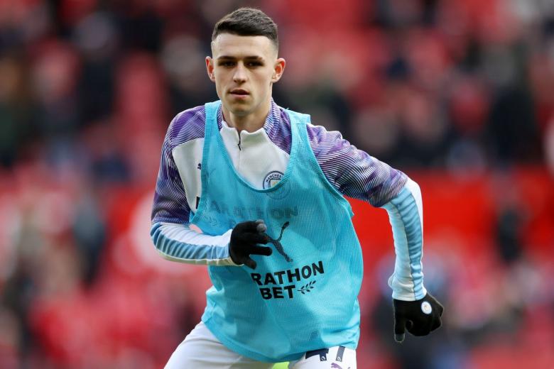 Football: Man City's Phil Foden breaks social distancing rules to play ...