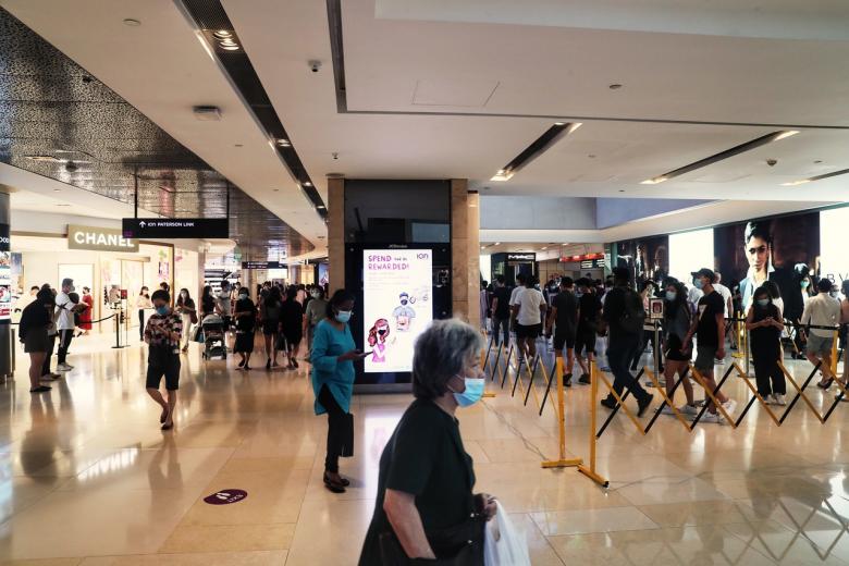 Queues at some malls in town on second weekend of reopening but shops ...