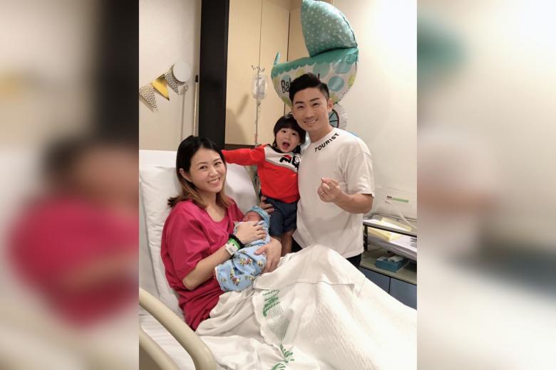 Local singers Alfred Sim and Tay Kewei welcome their second child ...
