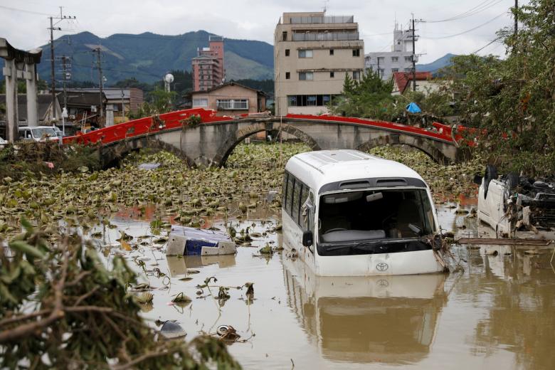 Rain pounds central Japan, 55 feared dead in south | The Straits Times