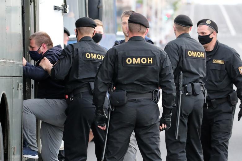 At least 250 arrested in Belarus protests, rights groups says | The ...