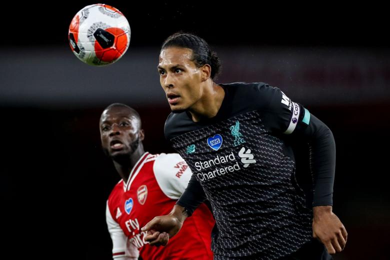 Football: Van Dijk takes the blame as Arsenal end Liverpool's record ...