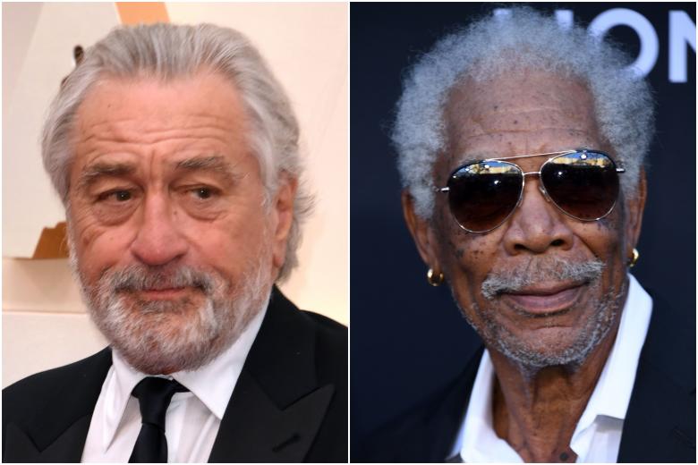 Hollywood's Robert De Niro, Morgan Freeman ask Americans to wear face ...