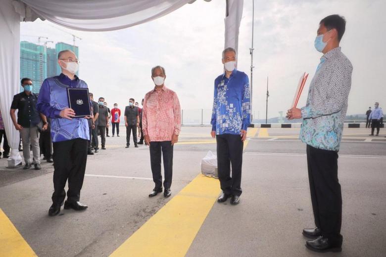 Singapore and Malaysia hold ceremony to resume work on Woodlands-Johor ...