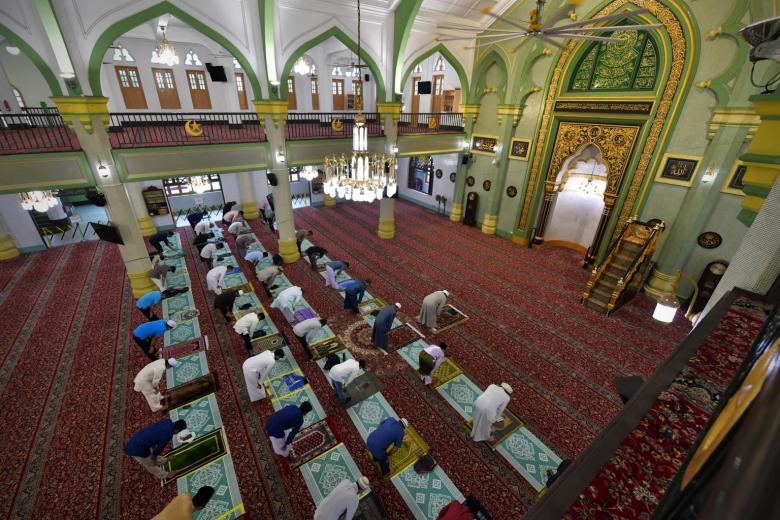 Quieter mosques during Hari Raya Haji amid Covid-19 restrictions | The ...