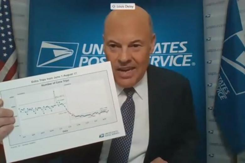 US election mail will be handled 'securely and on time', postal chief ...